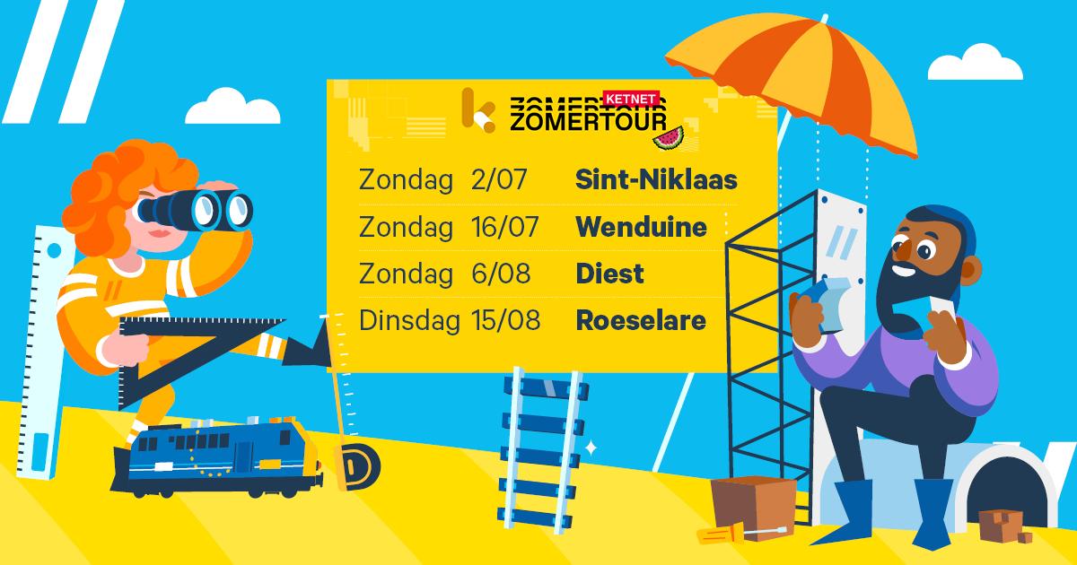 Infrabel @ Ketnet Zomertour! Infrabel