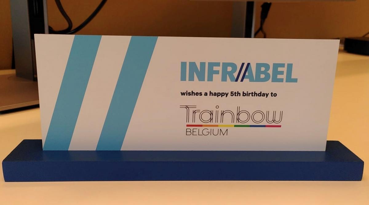 Trainbow Belgium fête ses 5 ans Infrabel